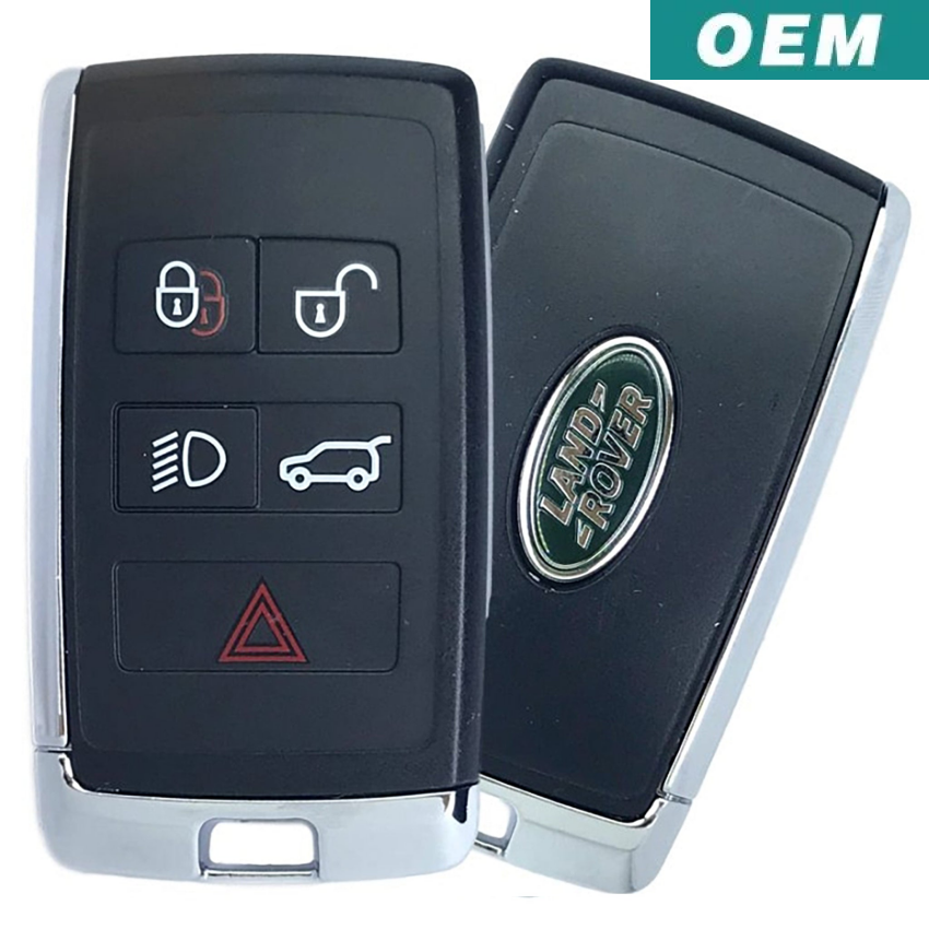 Land Rover 2018-2022 OEM 5 Button Smart Key KOBJXF18A w/ UWB
