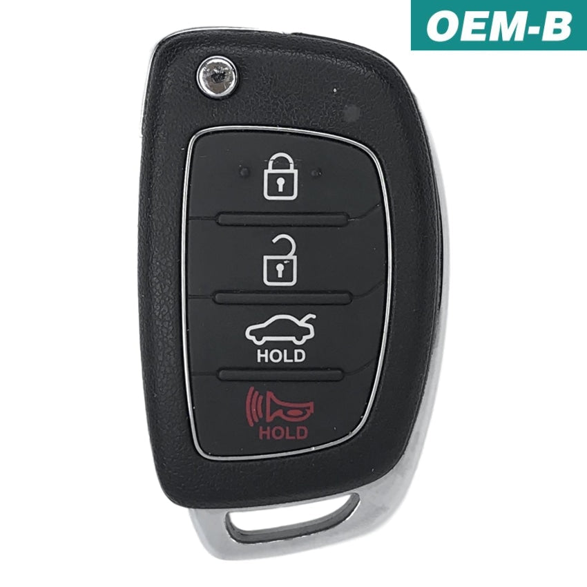 Hyundai Sonata 2017-2019 OEM 4 Button Flip Key TQ8-RKE-4F25 (95430-C12