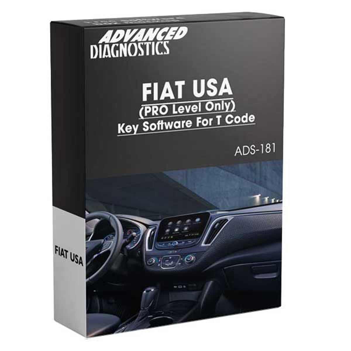 Advanced Diagnostics Smart Pro Software - ADS-181 Fiat USA (D745376AD)