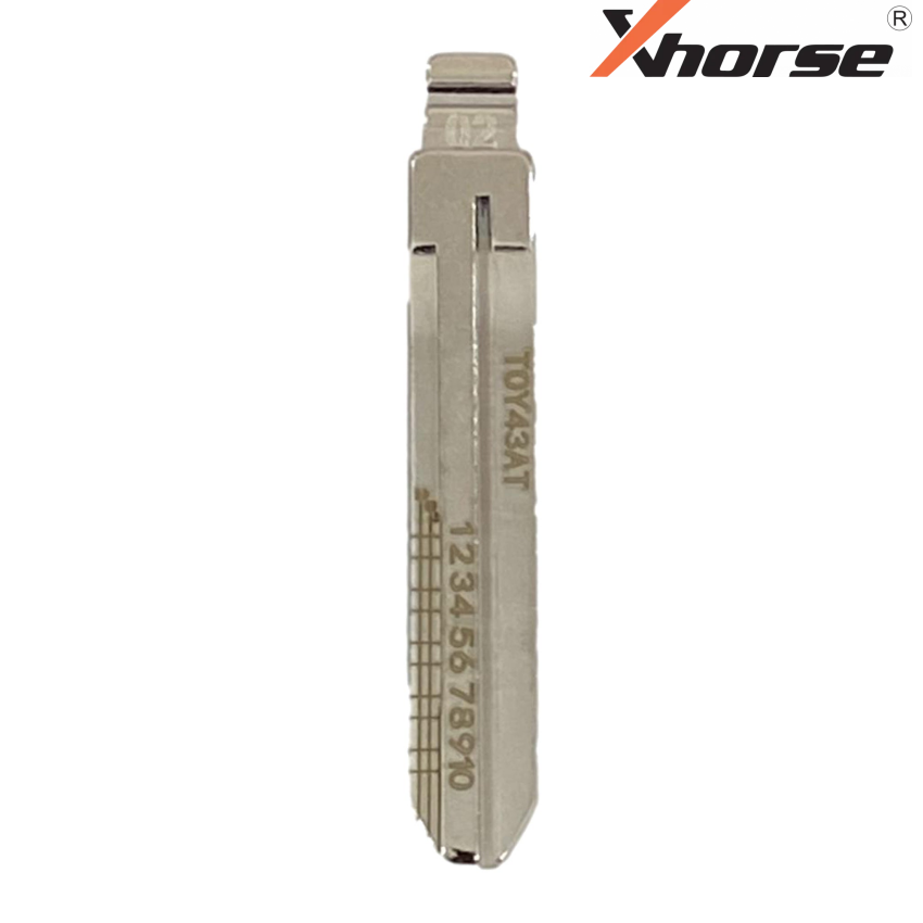 TOY43AT Xhorse KeyDIY Flip Key Blade Replacement #02