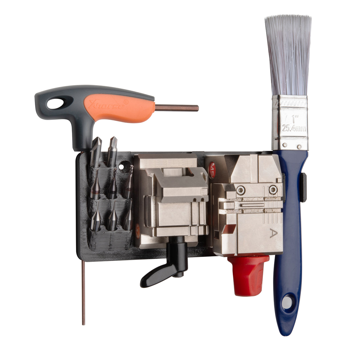 Magnus Wall-Mounted Jaw and Accessory Holder For Xhorse Machines